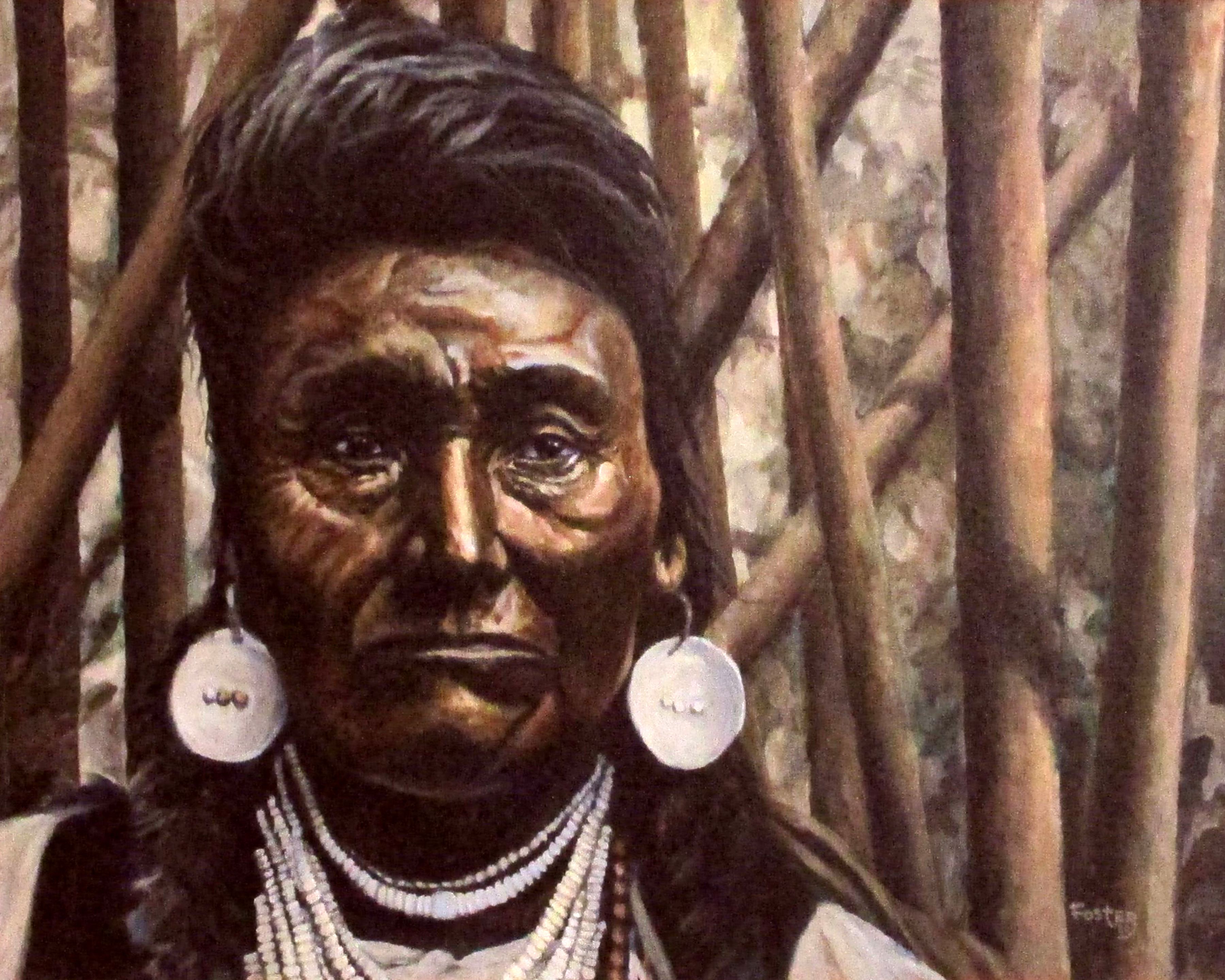 A favorite of all who have seen it – Early American oil painting by ...