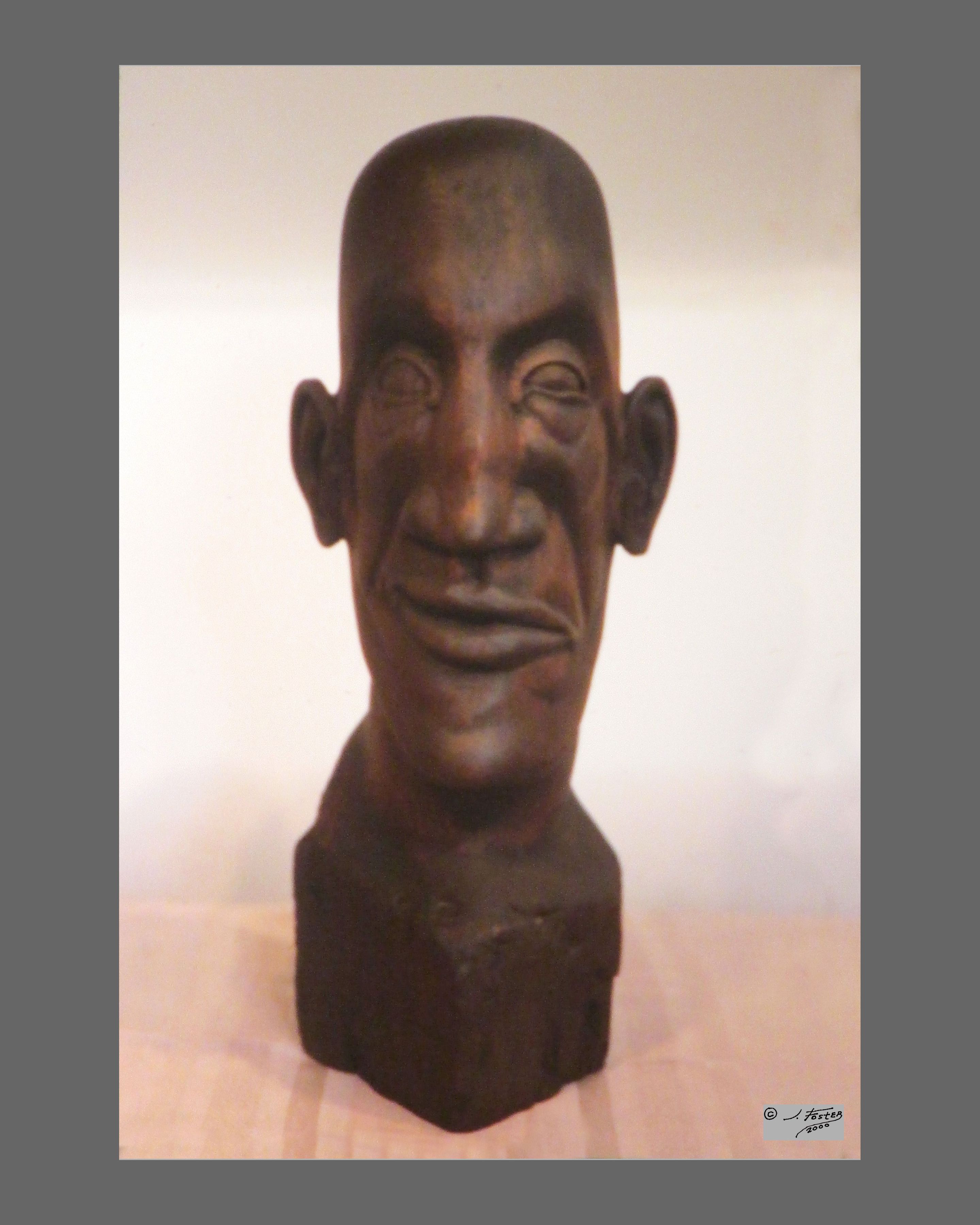 “Mixed Emotions” – cedar wood carving | John Foster Art...Bring the ...